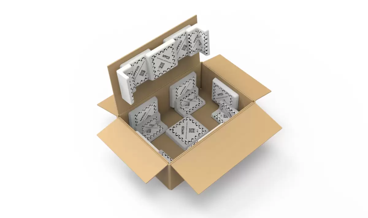 MYCO lanza espuma biodegradable a base de hongos para reemplazar el em