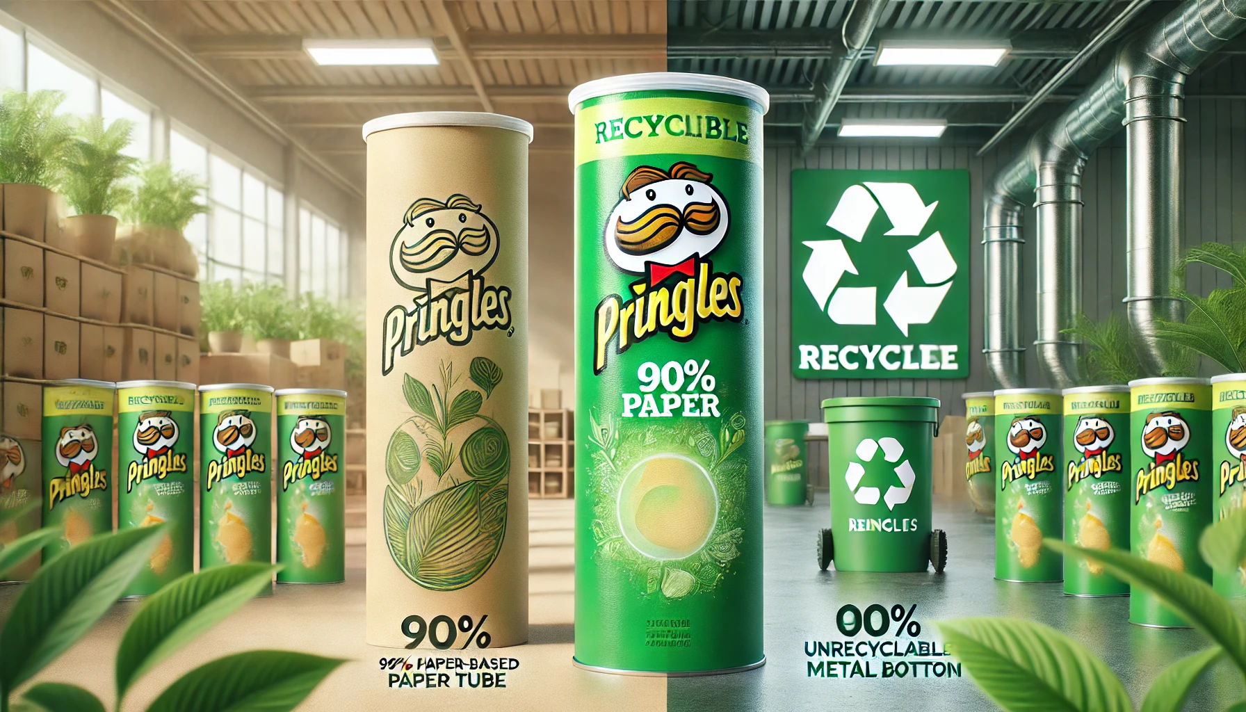¿Sigue siendo la icónica lata de Pringles el 'villano del reciclaje ...