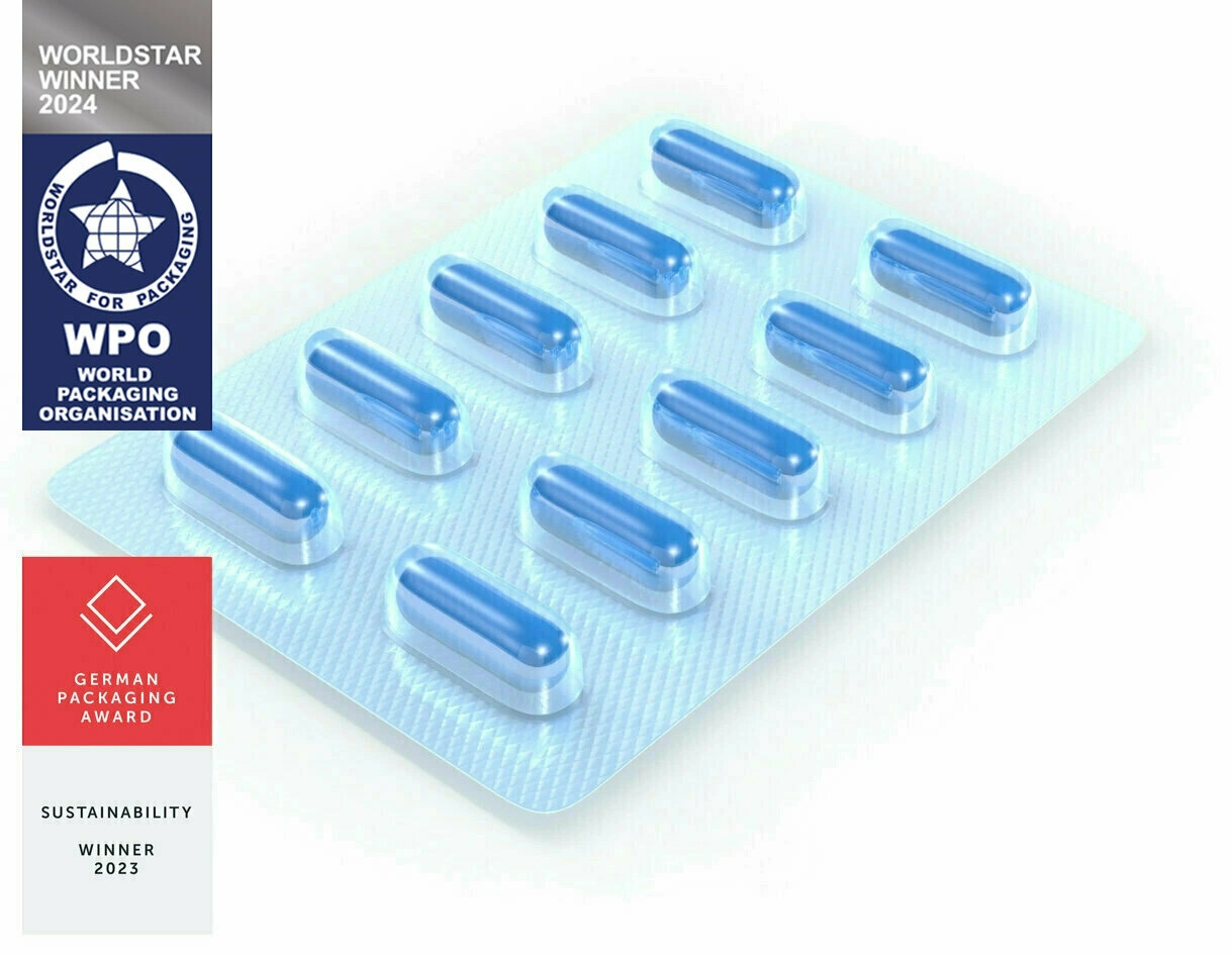 SÜDPACK Unveils Fully Recyclable Mono-PP Blister Packs for Nutraceutic