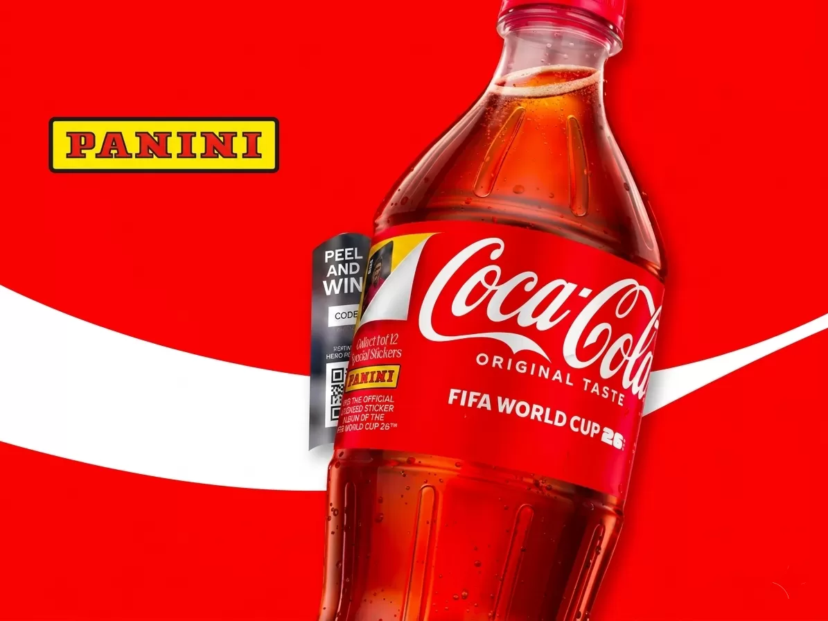 Coca-Cola Peel-Back Labels Bring Panini World Cup Stickers to Beverage ...